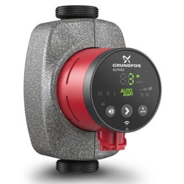 Alpha2 25-80 180 Grundfos Cirkulationspump 2812658 | Proffsmagasinet